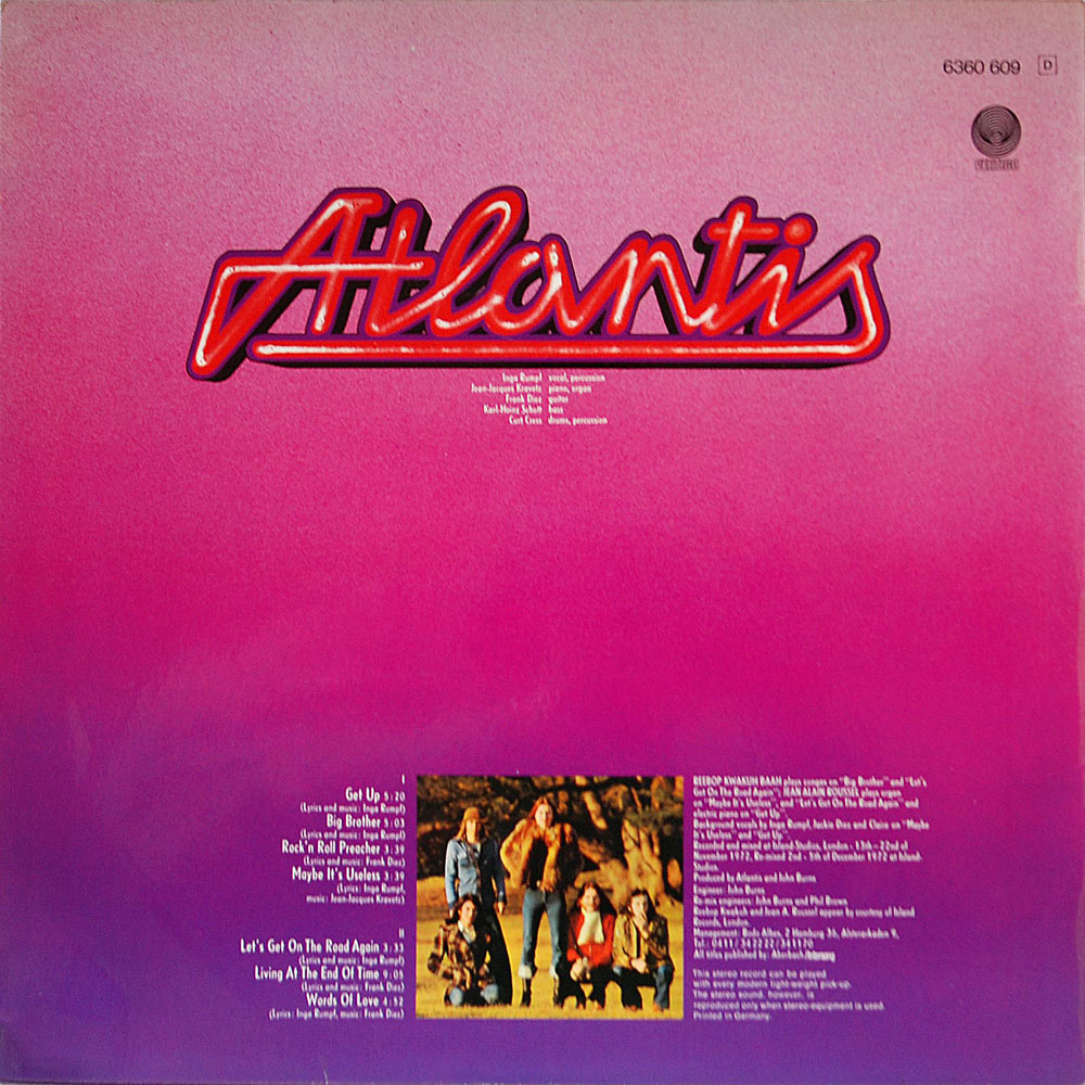 6360 609 – Atlantis | Rare Record Collector