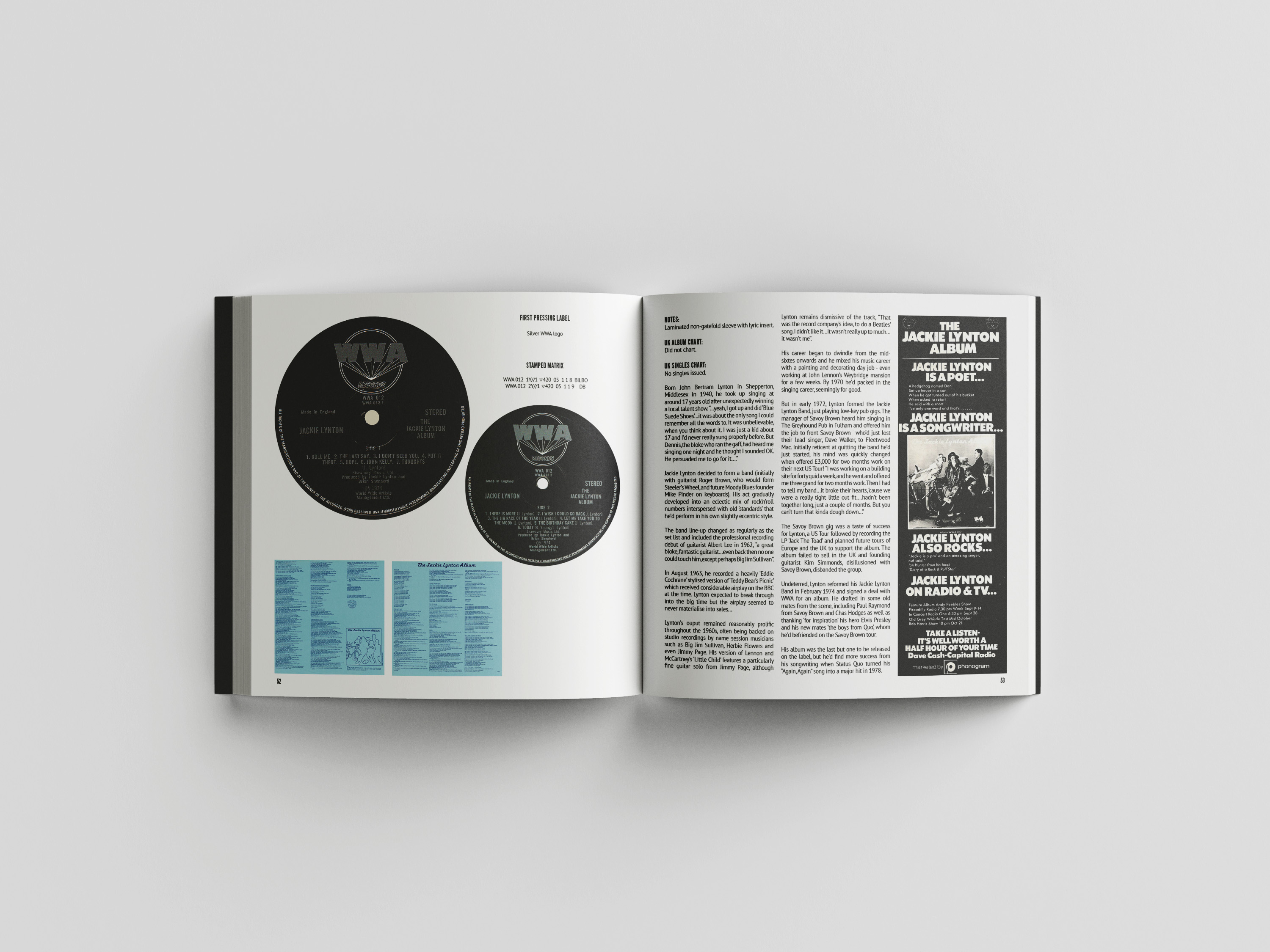 WWA: The Complete UK Vinyl Discography | Rare Record Collector